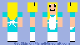 Alice in Wonderland (Alice) Minecraft Skin