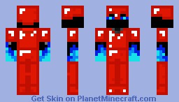 red armour guy Minecraft Skin