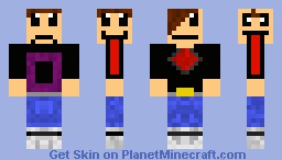 Four faced guy Minecraft Skin