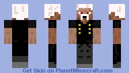 karate man Minecraft Skin