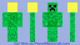 Fake Creeper Minecraft Skin