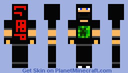 ninja creeper hunter Minecraft Skin