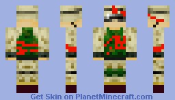 Soldier after war Minecraft Skin