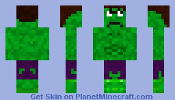 Hulk Minecraft Skin