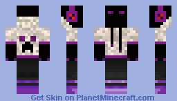 Enderman with jacket Minecraft Skin