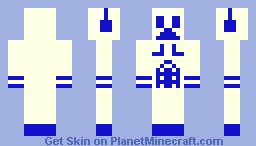 Blue Man Minecraft Skin
