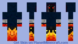 Flame feet Minecraft Skin