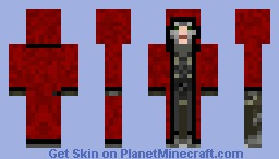 Red-Robe Wizard Minecraft Skin