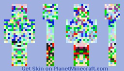 Colorful Minecraft Skin