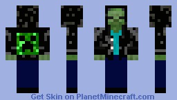 zombie in hoodie Minecraft Skin