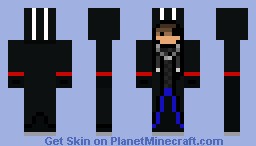 Stranger Freaky Eyes Minecraft Skin