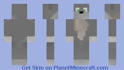 Gray Fox Minecraft Skin