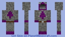 Purple Man! Minecraft Skin