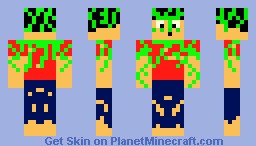Toxic Overload Minecraft Skin