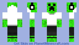 cool creeper skin Minecraft Skin