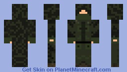 Arma 2 Chernarus Defense Force (CDF) Minecraft Skin
