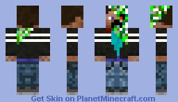 Infected Minecraft Skin