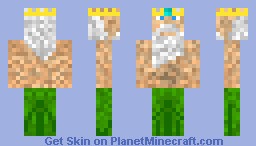 Poseidon Minecraft Skin