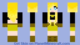 Terra Teen Titans Minecraft Skin