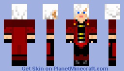 DmC: Devil May Cry Dante Minecraft Skin