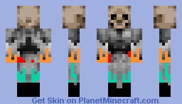 Skeleton king Minecraft Skin