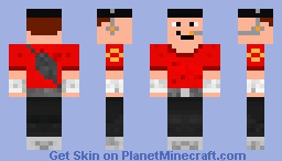TF2-red scout Minecraft Skin