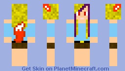 Foxxy Lady Minecraft Skin
