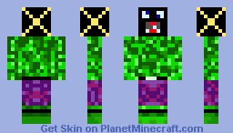 Retarded camo Minecraft Skin