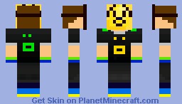 Mr.Shocked! Minecraft Skin