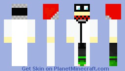 evil scientist Minecraft Skin