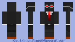 Oberon "GraveDigger" Sexton- Batman and Robin Minecraft Skin