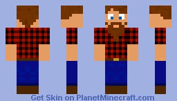 Lumberjack Minecraft Skin