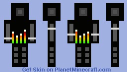 RAVE MACHINE Minecraft Skin