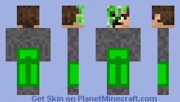 creeper robot Minecraft Skin