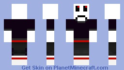 Scaryed Ghost Boy Minecraft Skin