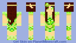 Enchanting elf girl Minecraft Skin