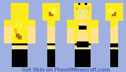pika girl Minecraft Skin