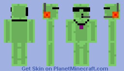 agent slime Minecraft Skin