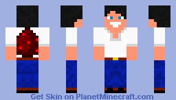 Redstone man Minecraft Skin