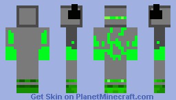 Robot (Green) Minecraft Skin