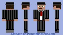 Mafia Boss Minecraft Skin