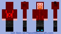Red Lantern Thing Minecraft Skin