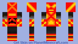 Magma Lord Minecraft Skin