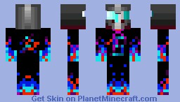 Plasma Knight Minecraft Skin