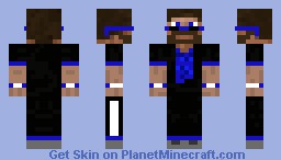 Usher dude fixed up Minecraft Skin