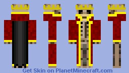 Skeleton King Minecraft Skin