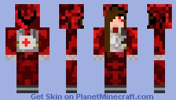 Scarlett Red Minecraft Skin