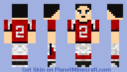 Atlanta Falcon Player Minecraft Skin