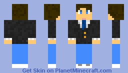 Man in suit Minecraft Skin