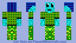 Blue Minecraft Skin